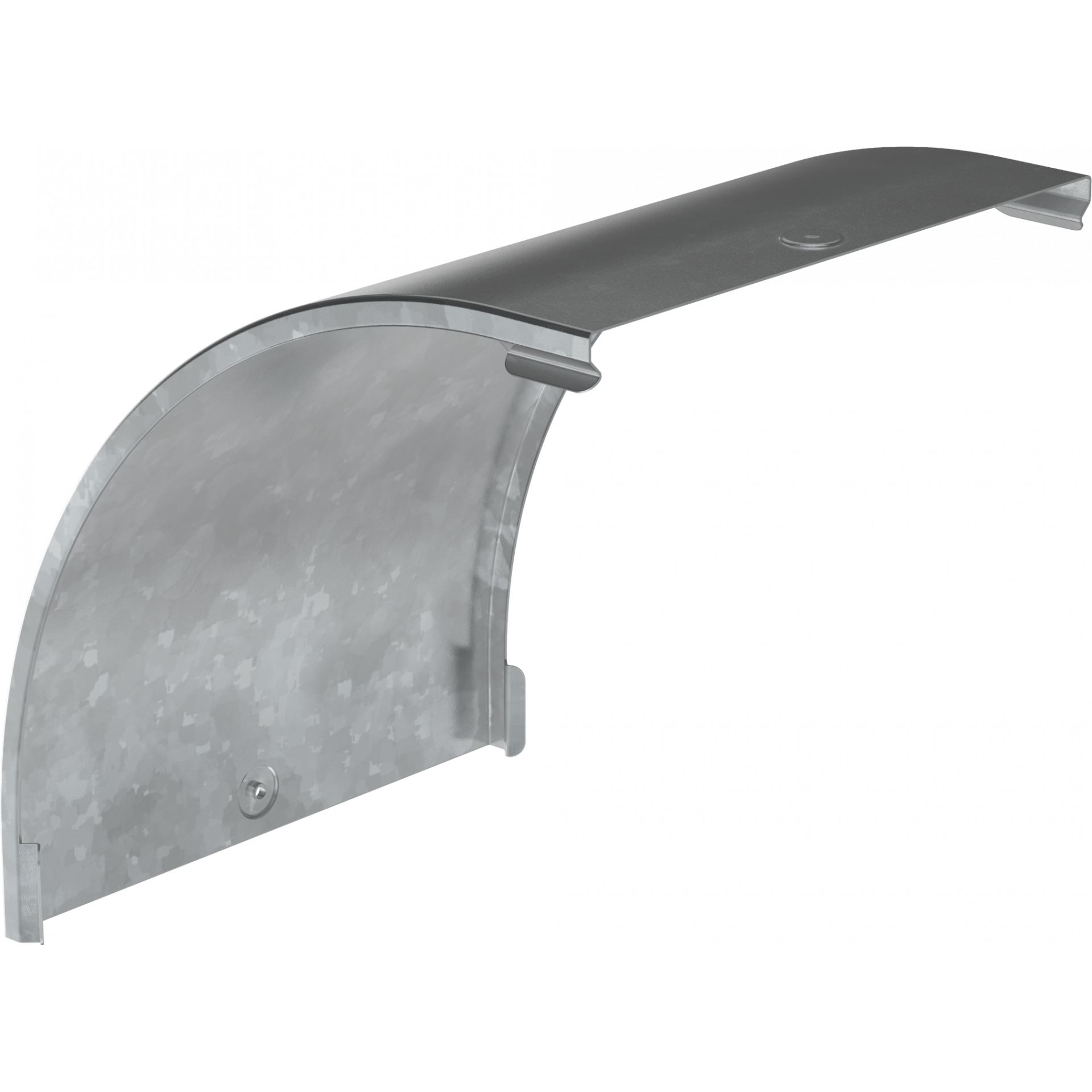 Крышка поворота плавного 90град верт. внешн. 150мм HDZ, IEK CPV41D-0-90-150-08-HDZ (1 шт.)