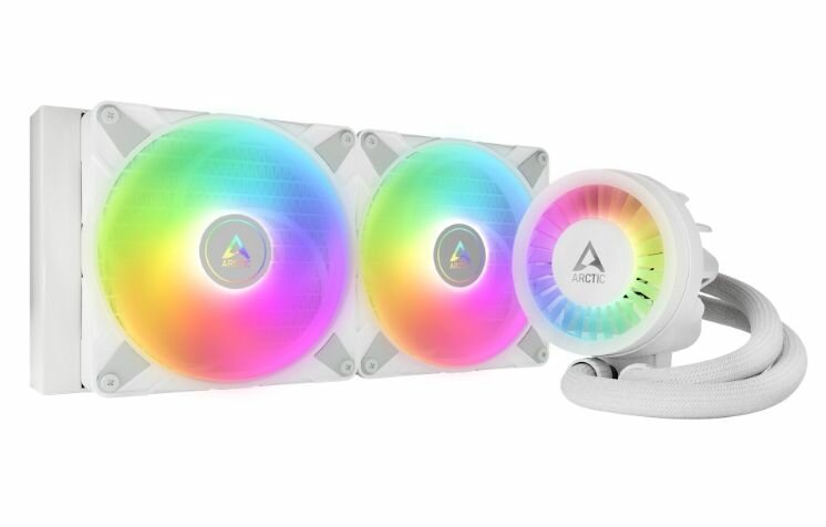 Жидкостная система охлаждения Arctic Liquid Freezer III-280 A-RGB White