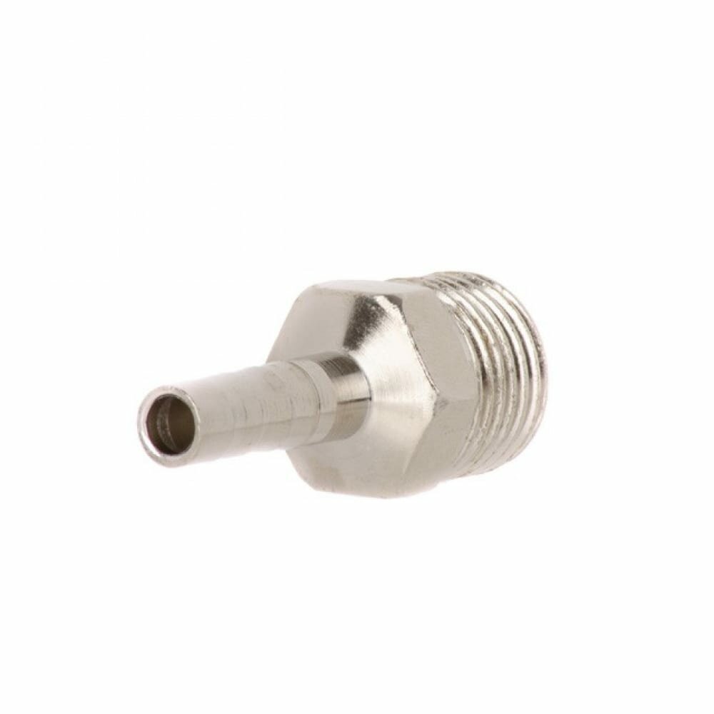 Переходник (наружная резьба 1/4" - елочка 6 мм) для шланга INTERTOOL PT-1843