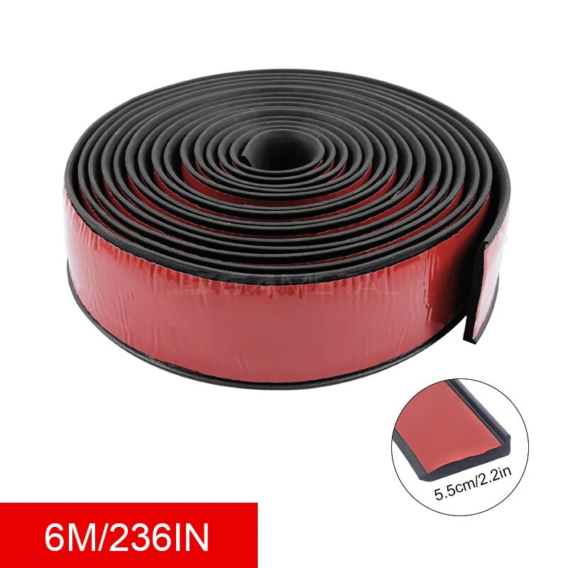 Универсальные Расширители Колесных Арок SEAMETAL, Защитные Накладки На Бамперы 5.5cmX6m