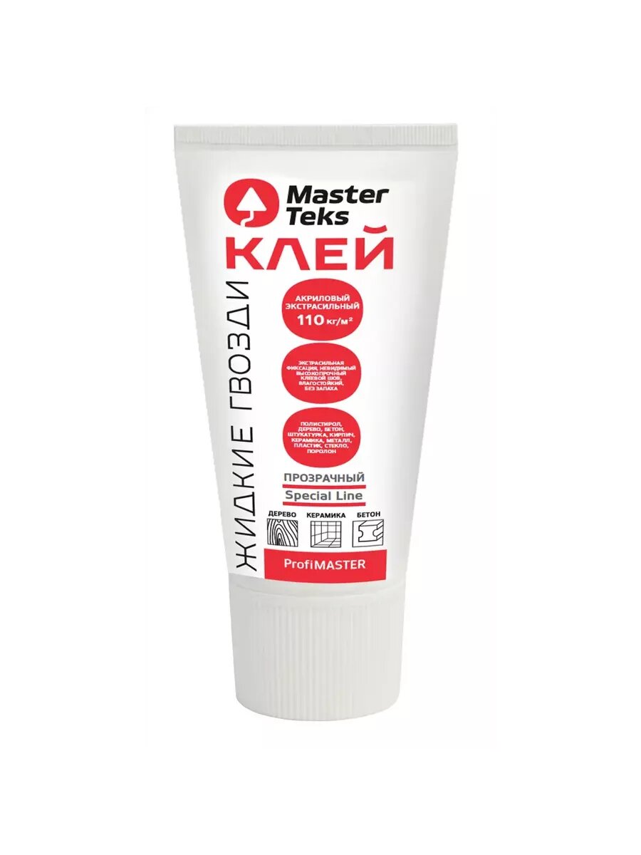 Клей акриловый экстрасильный прозрачный 180 г