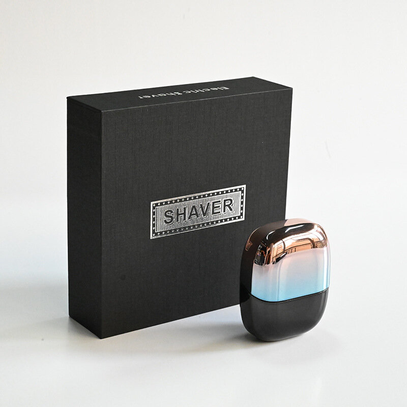 Электробритва "mini men's razor", перезаряжаемая, гальваническое покрытие, цвет розовый