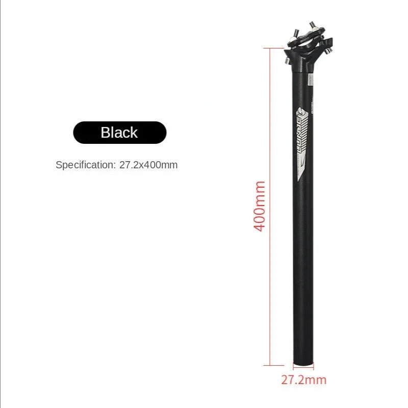 Подседельный штырь LUNJE 27.2x400mm, черный
