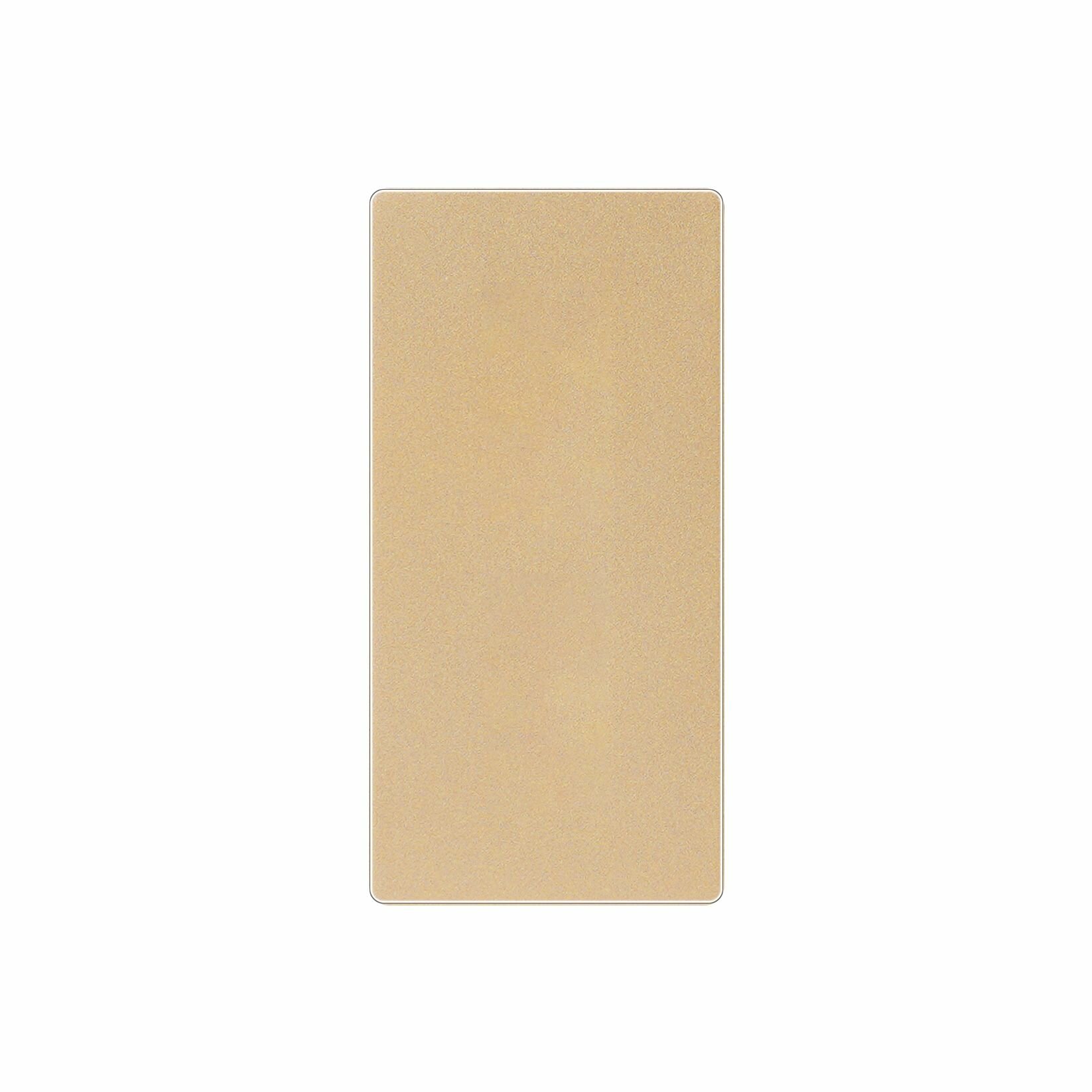 Механизм розетки, 1/2 BLK (без рамки) цвет золотой