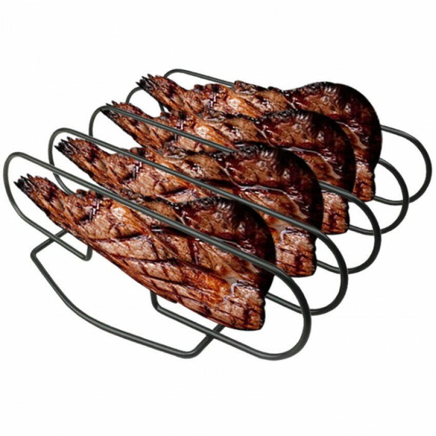 Решетка для приготовления ребрышек барбекю MaxxMalus "BBQ Profi"