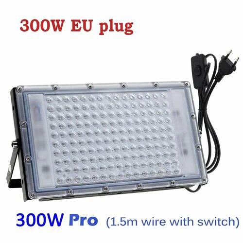 ZODOLAMP атмосферный прожектор 50/100/200/300 Вт фиолетовый, 300W EU plug, purple light — купить ...