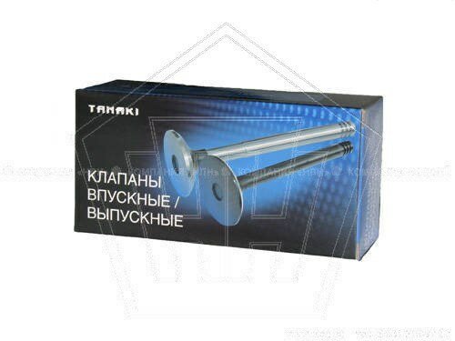 Клапан выпускной для а/м газ дв.402; умз 417,420,421 (к-т 4шт.) tanaki (tkg-1007015-60)