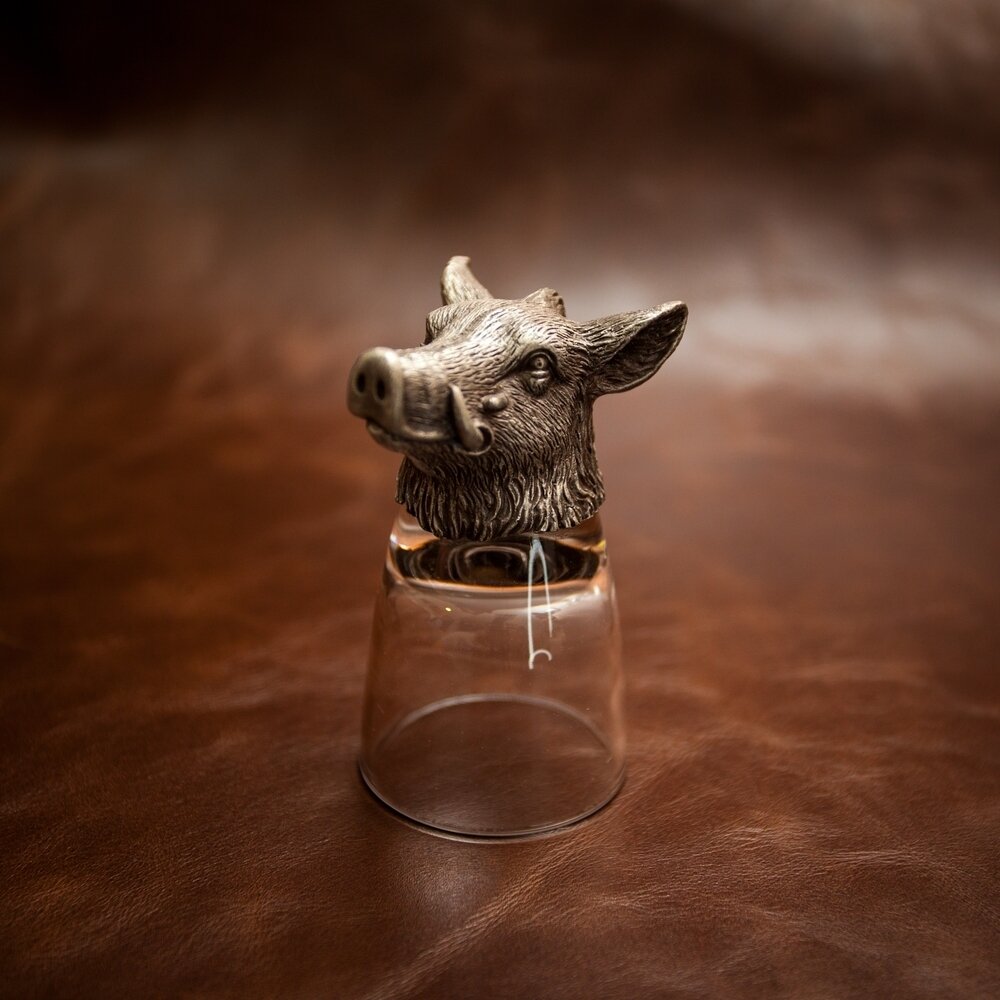 Стопка перевертыш "Кабан"