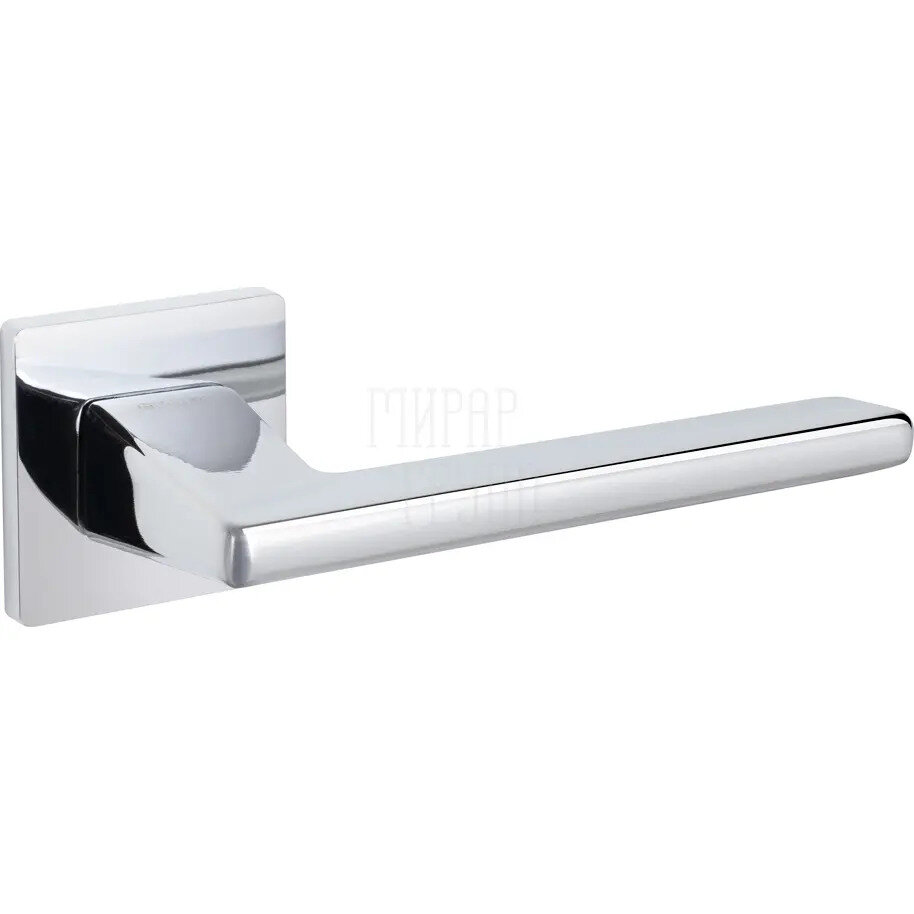 Дверные ручки на раздельном основании Fuaro (Фуаро) "PRIME" SL полированный хром