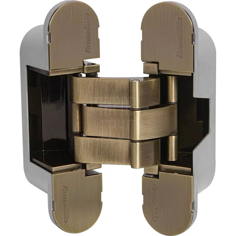 Петля Armadillo (Армадилло) скрытой установки U3D8000. VPG бронза