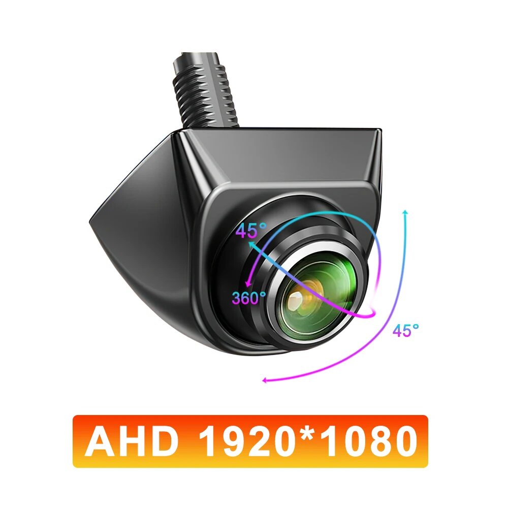 LEHX HD Автомобильная камера заднего вида 1080P 170 ° AHD камера IP68 водонепроницаемый объектив ночного видения рыбий глаз для автомобиля Android радио плеер AHD 1080P