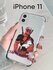 Чехол с рисунками iPhone 11 Дэдпул Deadpool