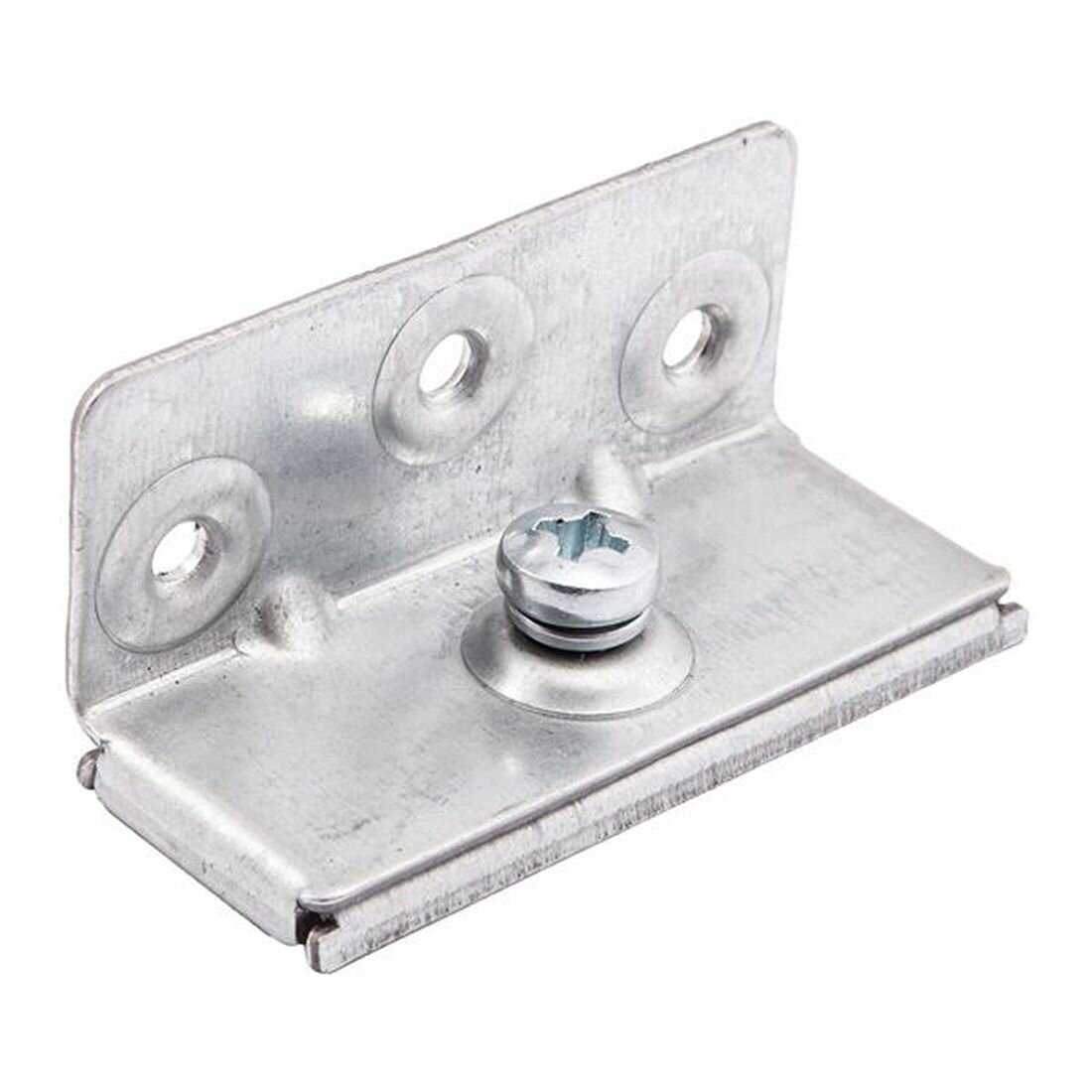 Стяжка мебельная для кроватей угловая, для крепления царг