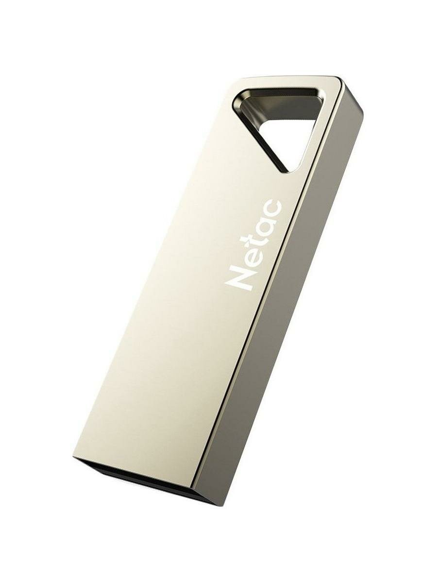 Флеш Диск Netac 64Gb U326 серебристый (NT03U326N-064G-20PN)