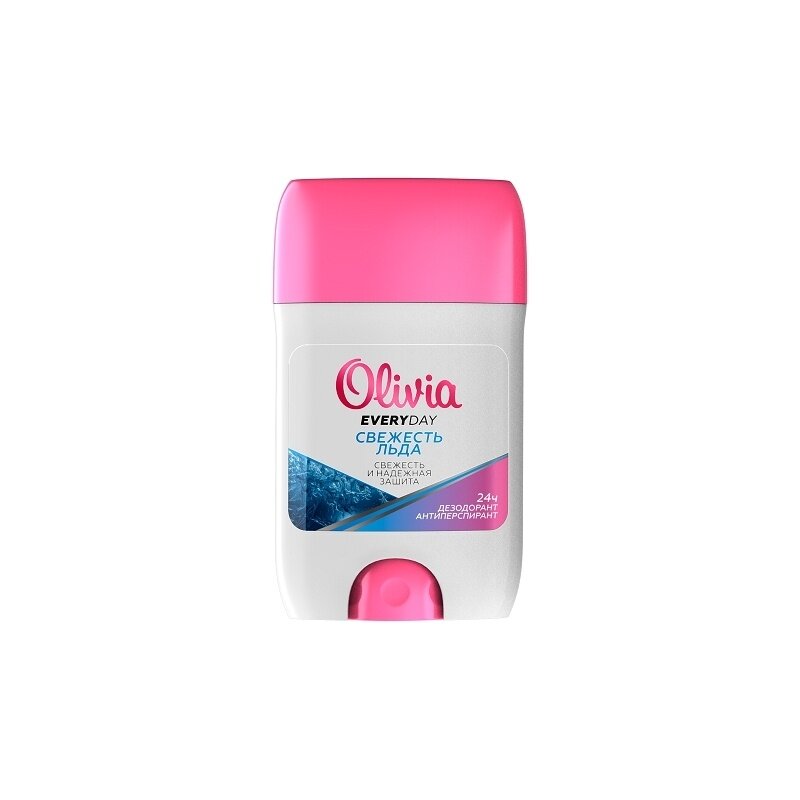 Антиперспирант Olivia Everyday, Свежесть Льда женскй, 50 мл