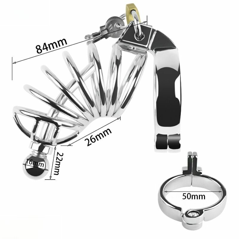 Пояс верности мужской 18+ , 84*50mm