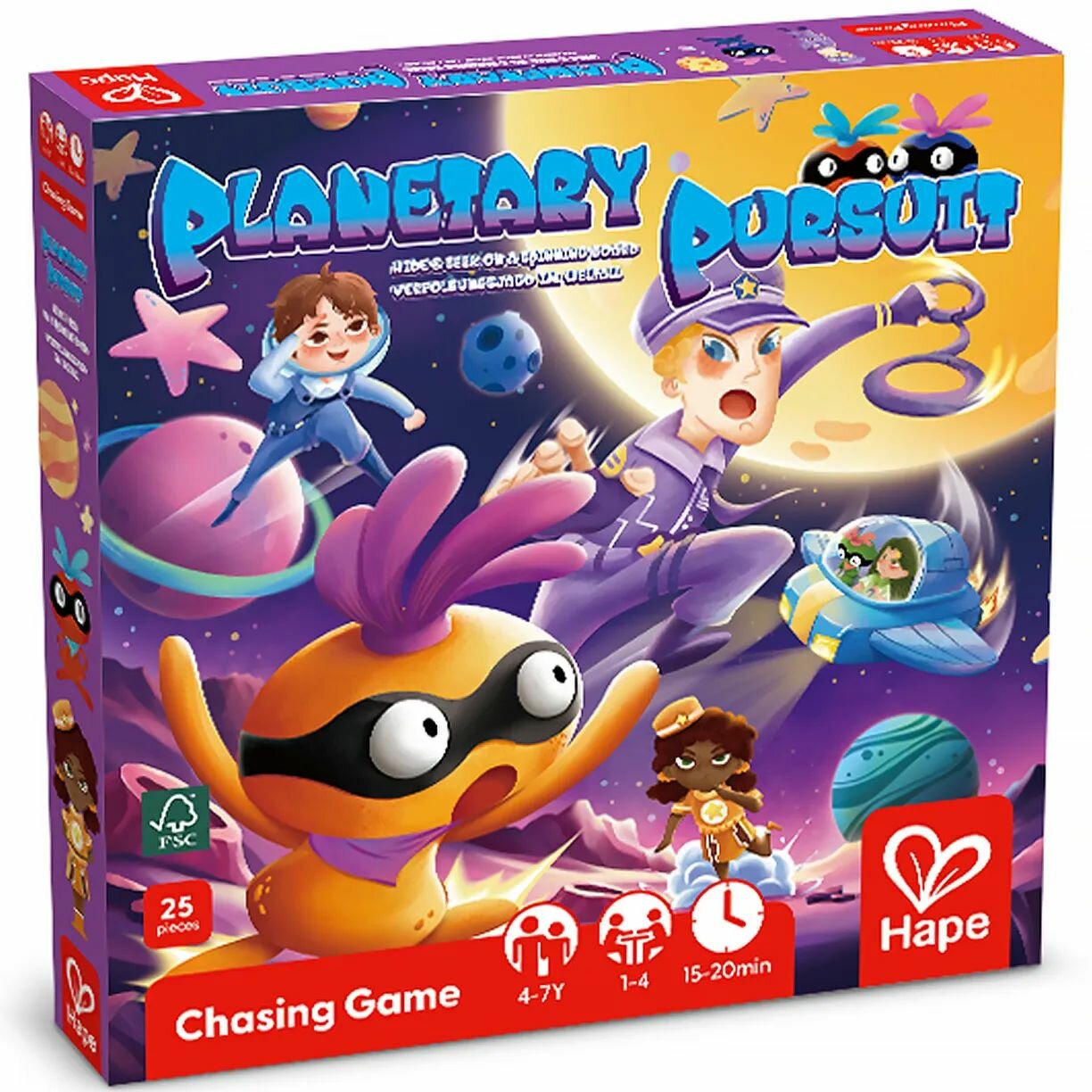 Игра настольная для детей HAPE Межгалактическая полиция