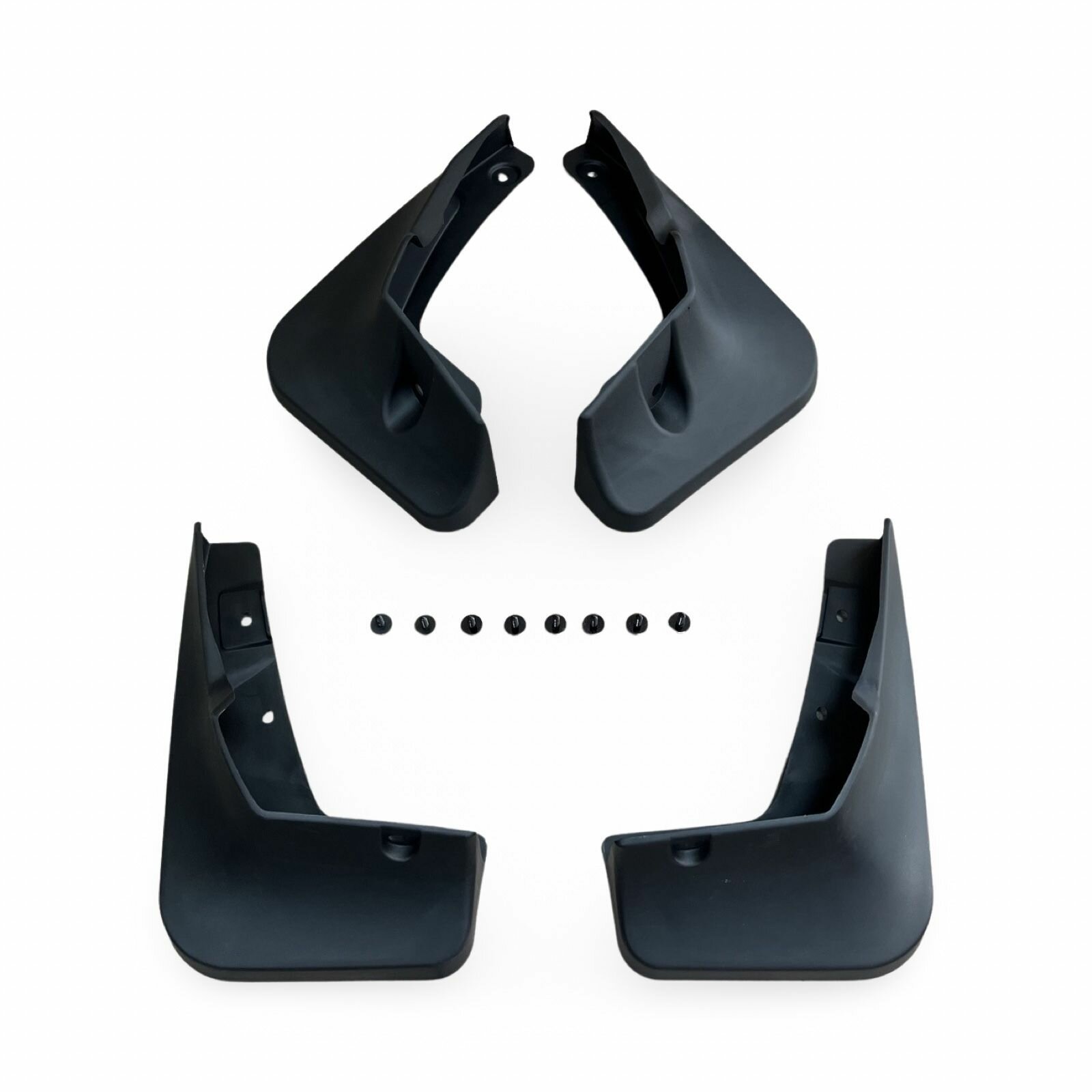 Lexus NX 2017-2021 Оригинальные брызговики OEM чёрные (комплект из 4шт)