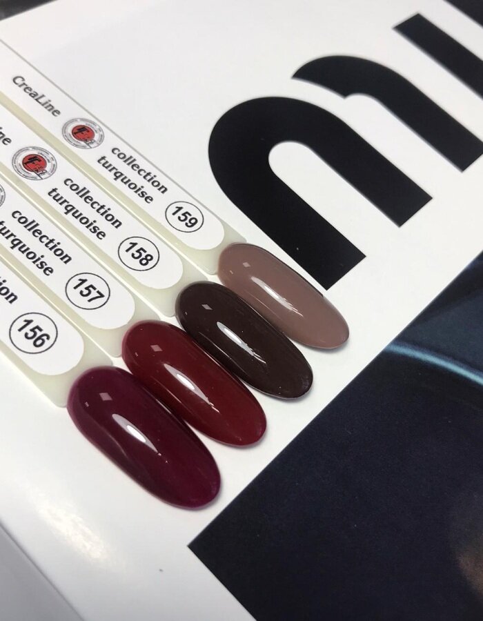 Набор гель-лаков 4 шт по 10 мл тон 156-159