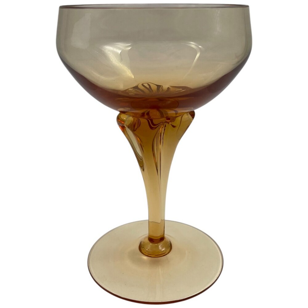 Креманка (шампанка), 150 мл, стекло, 1970-1980 гг, Богемия, Чехословакия