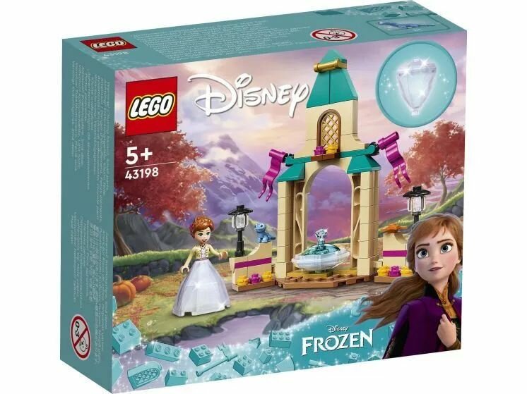 Конструктор LEGO Princess "Двор замка Анны", 5+, 43198
