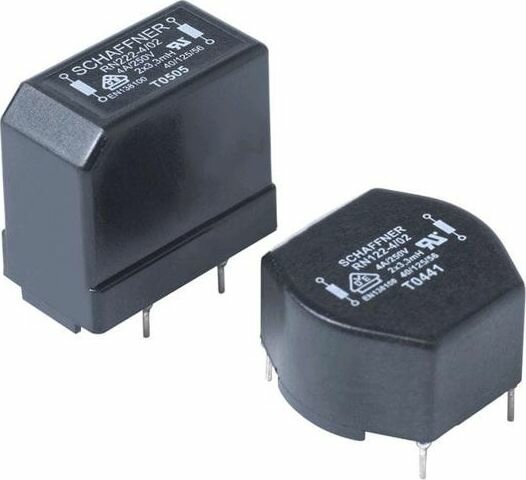 Дроссель SCHAFFNER RN212-0.6-02-15M проволочный с компенсацией THT 15мГн 600мА 490мОм 1 шт