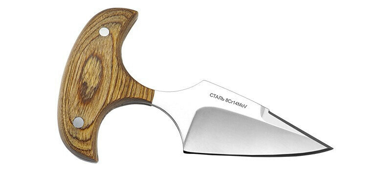 Тычковый нож Воробей, сталь 8Cr14MoV, Витязь, арт. B138-38