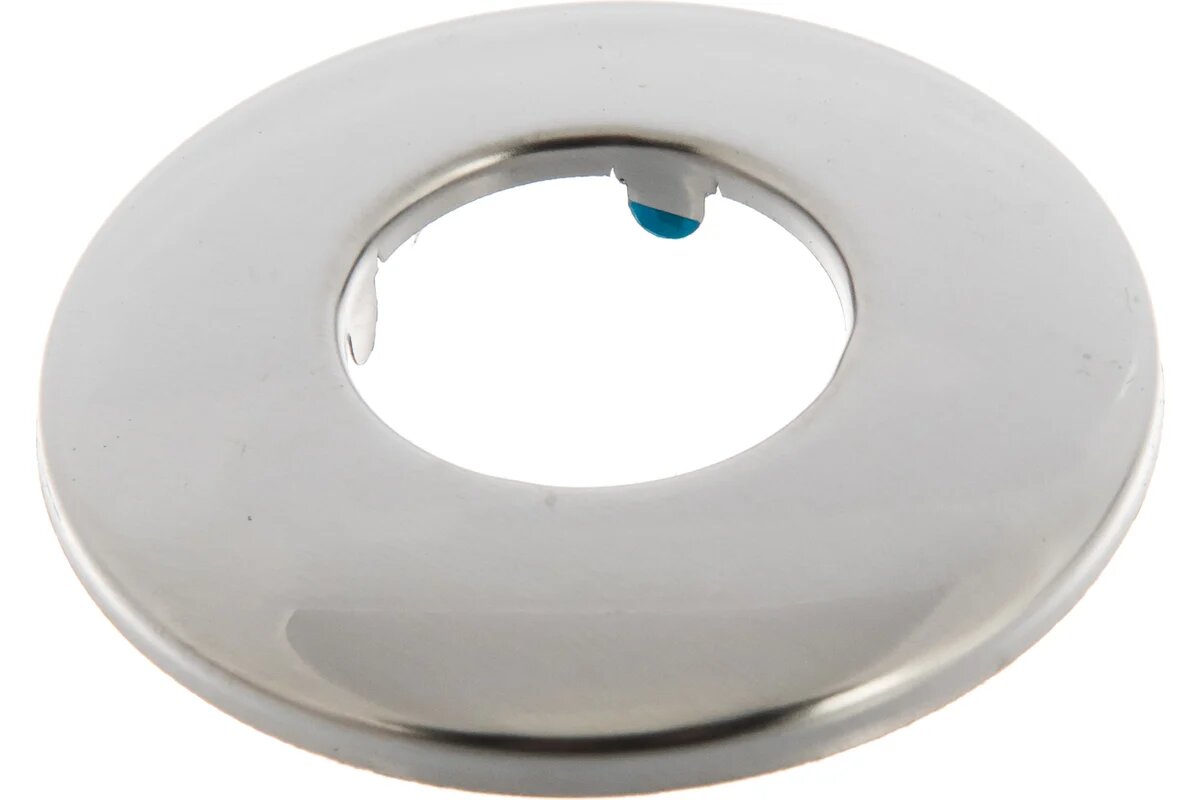 MasterProf декоративная чашка-отражатель 3/4', 60×25×6 мм, нержавеющая сталь, хром, 2 шт