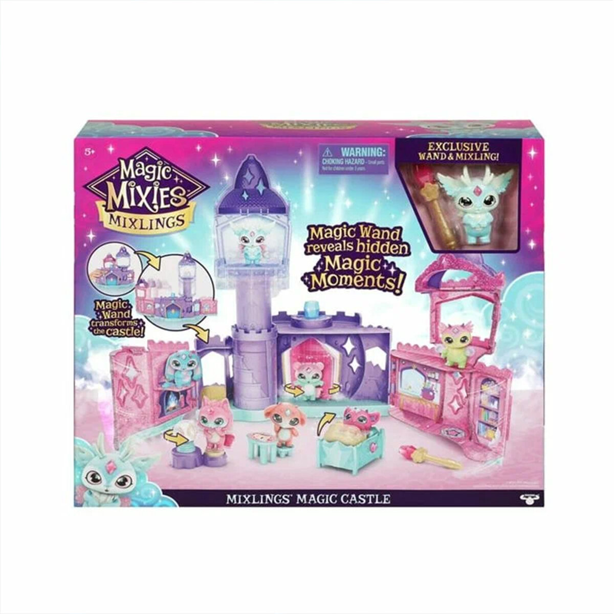 Moose Magic Mixies Mixlings Magic Castle / Расширяющийся игровой набор с волшебной палочкой