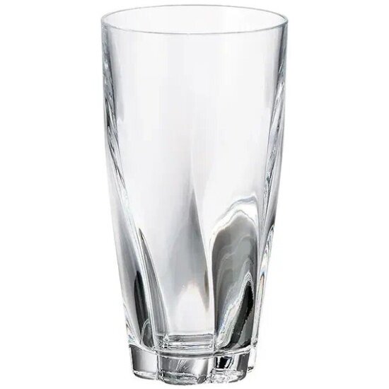 Набор стаканов для воды Crystal Bohemia "BARLEY TWIST", 390 мл (набор 2 шт)