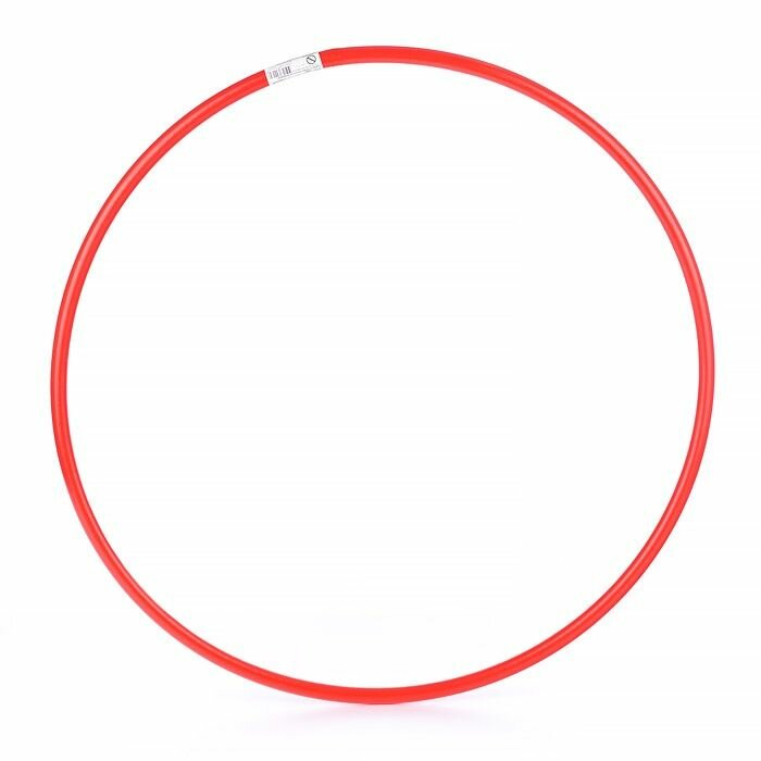 Обруч Стром d-70 см, облегченный, красный, пластик (У693)