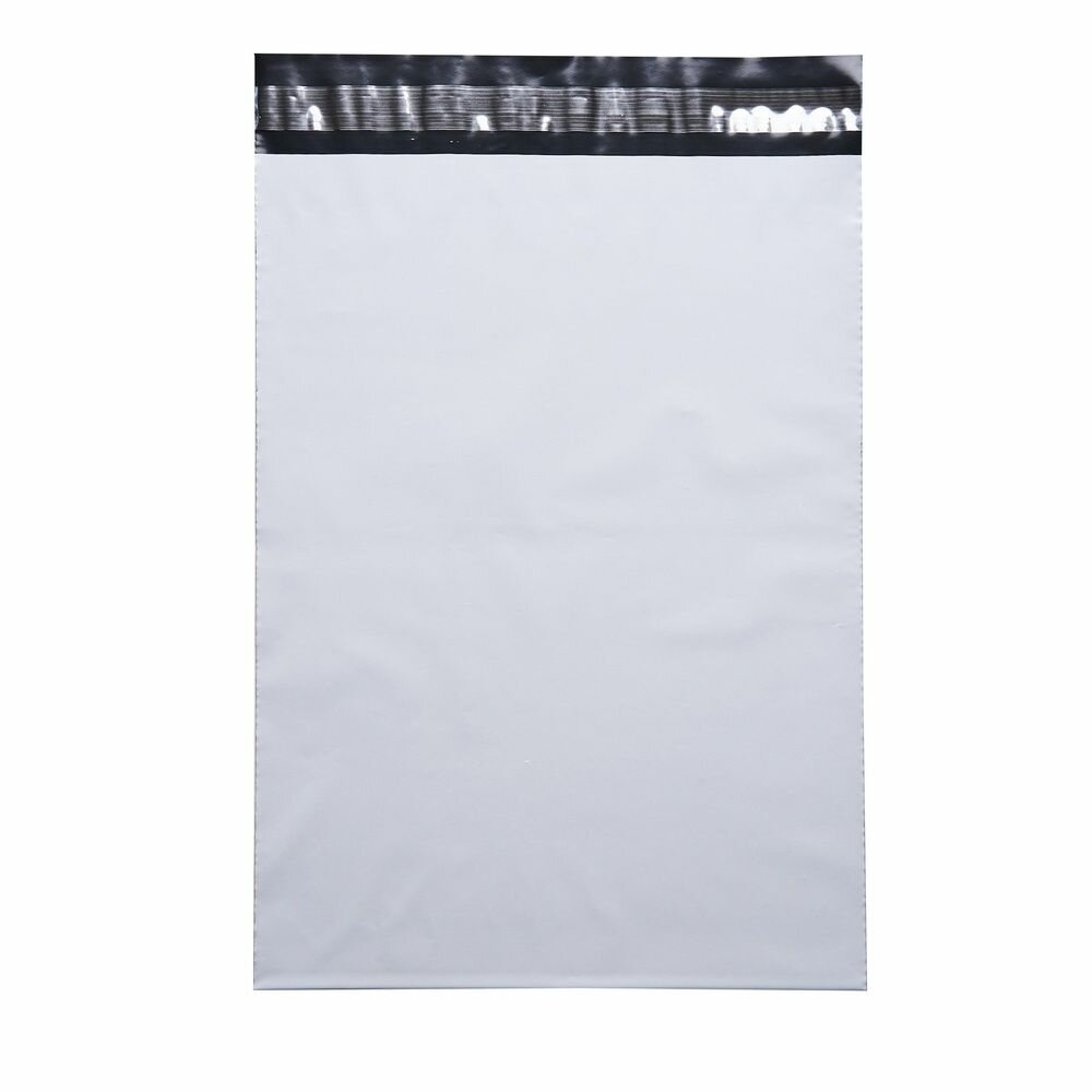 Курьерский пакет КНР без печати и кармана, 300x400 мм, 60 мкм, в упаковке 50 шт