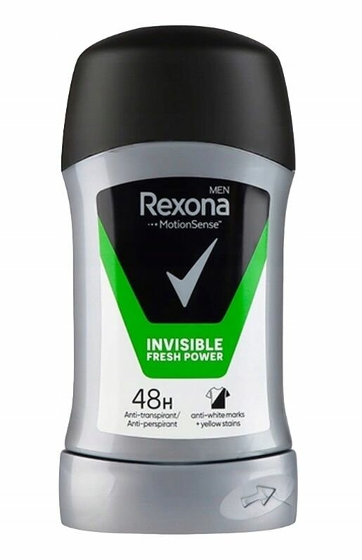 Дезодорант-карандаш Rexona Men, Invisible Fresh Power, 50 мл