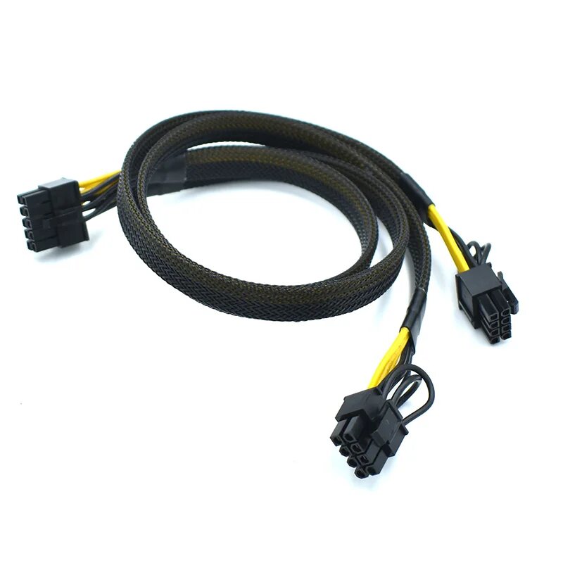 10-контактный на двойной PCI-E 8-контактный (6 + 2) адаптер питания, разветвитель, кабель питания графического процессора для сервера HP DL580 DL585 DL980 G7