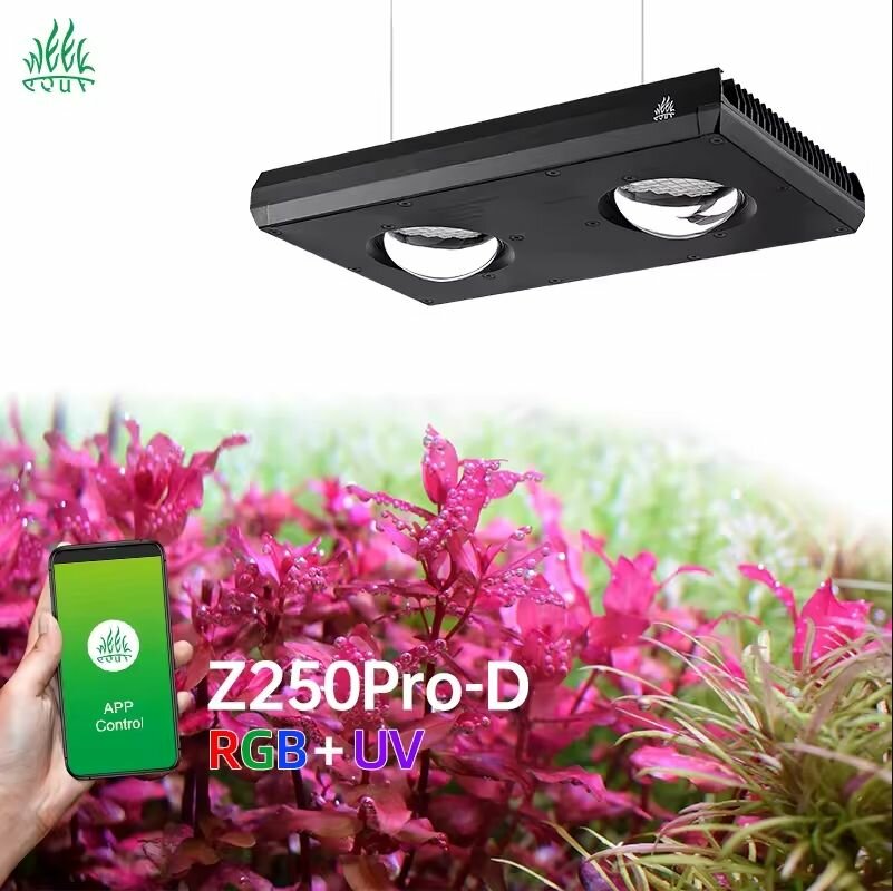 Интеллектуальный прожектор WEEK AQUA Z250 Pro APP control spotlight RGB UV full spectrum