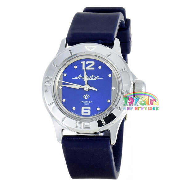 Восток Восток 2409 (051226) Ремень Синий