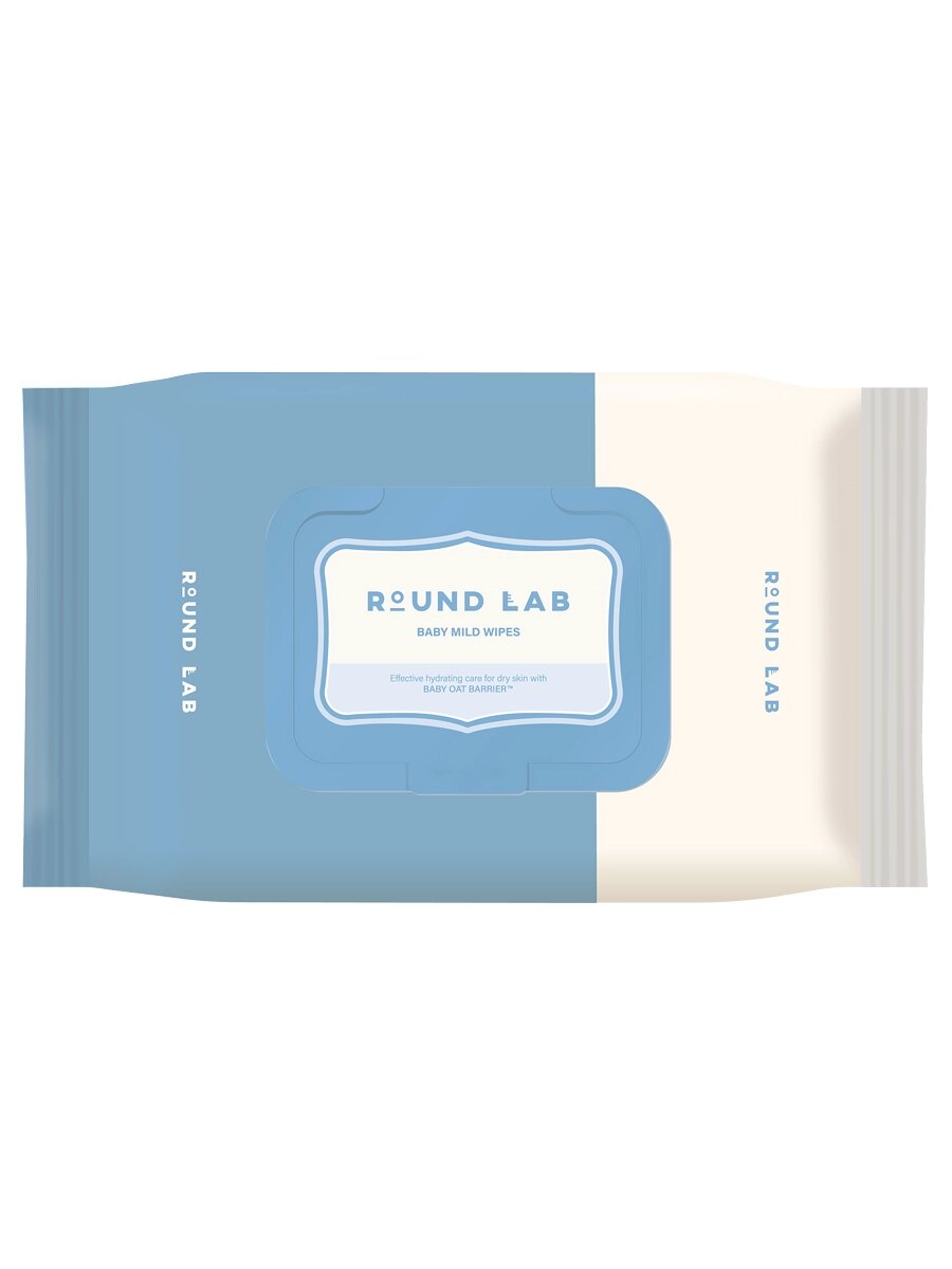Round Lab Детские влажные салфетки с керамидами Baby Mild Wet Wipes 20 шт