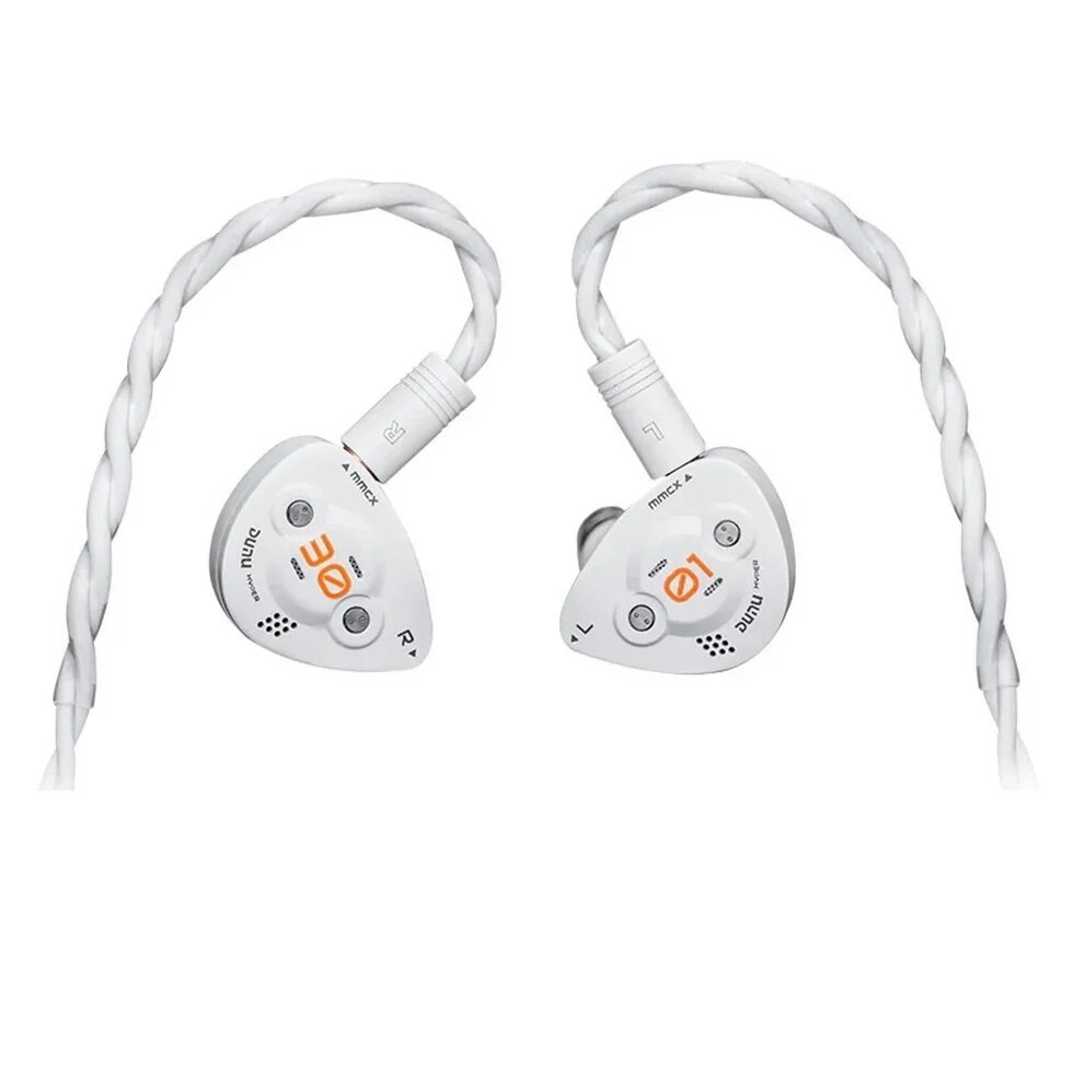 DUNU DK-3001 BD white гибридные проводные внутриканальные наушники