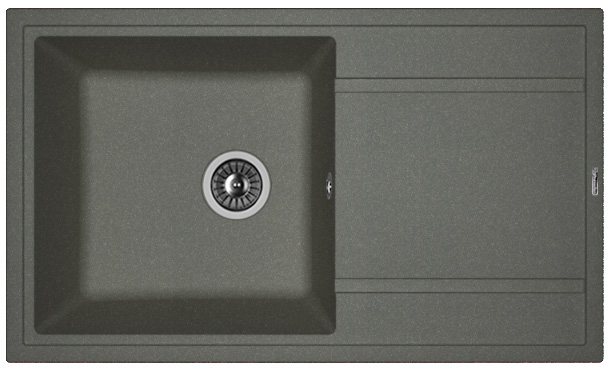 Кухонная мойка Florentina Липси 860 черный 20.130. D0860.102