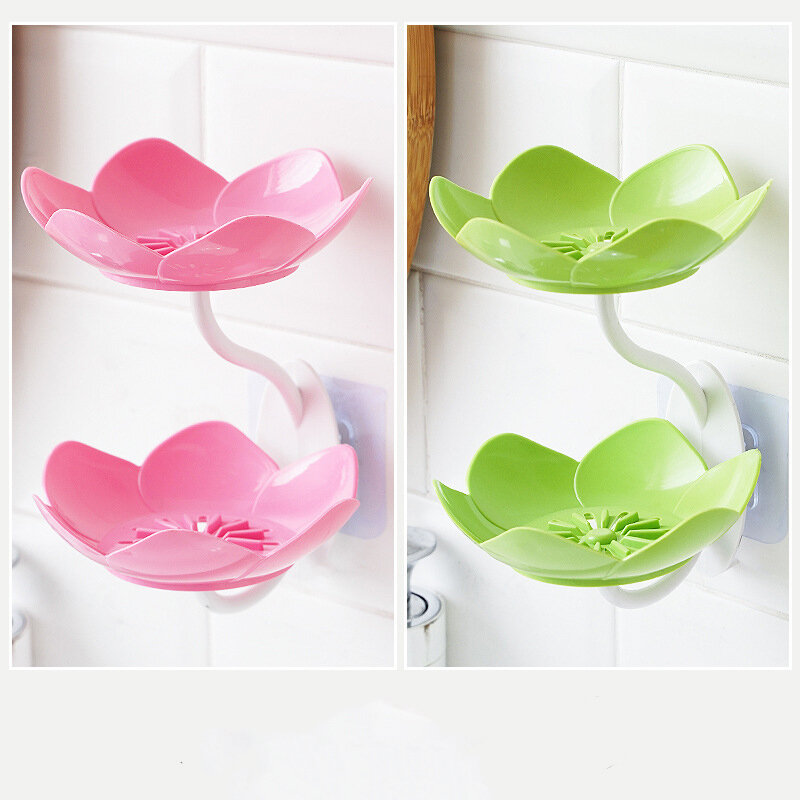 Мыльница лотос, мыльница на душевую стойку