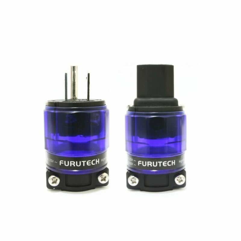 Hi-Fi вилка питания родиевая hi-end FI-11M-N1 + FI-11-N1 (R) AC US IEC 15A/125V