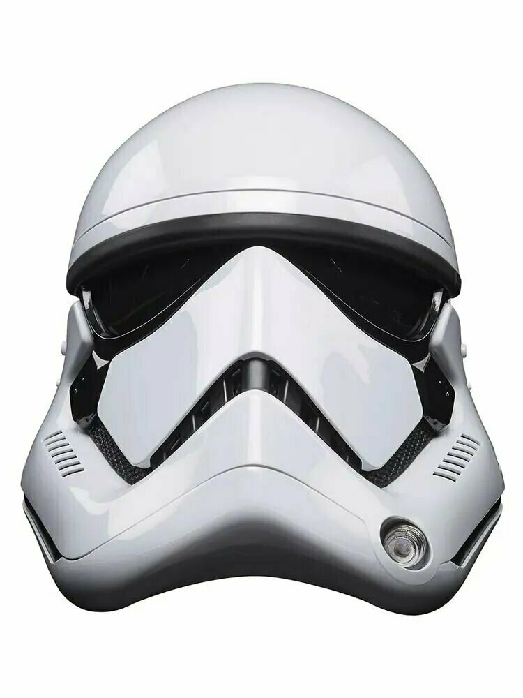 Усовершенствованный электронный шлем штурмовика первого порядка из черной серии "Звездных войн"