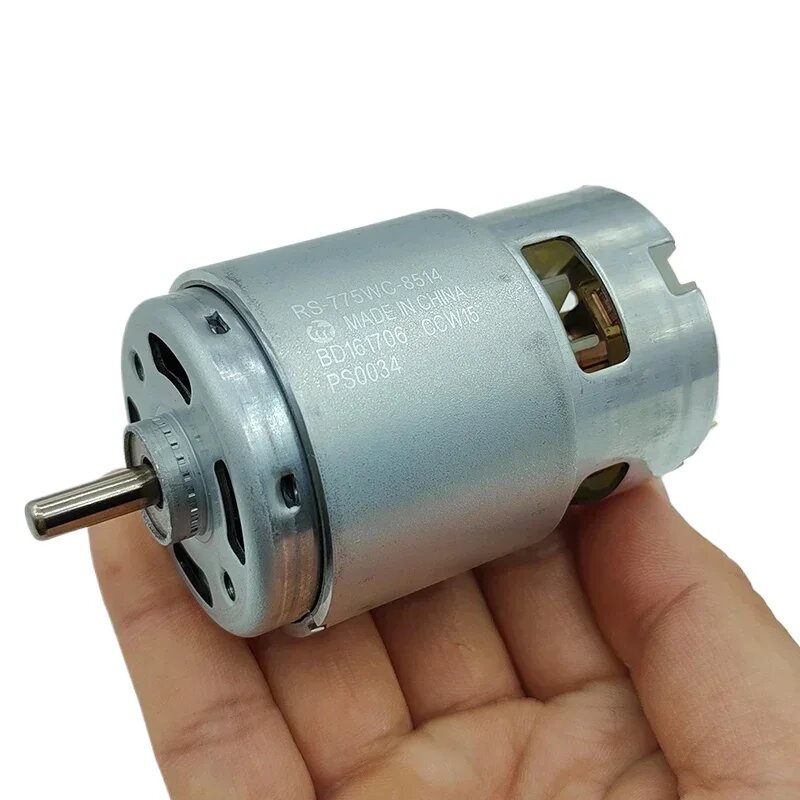 MABUCHI RS-775WC-8514 DC 12 В 14,4 В 18 В Высокоскоростной мощный шарикоподшипник с большим крутящим моментом Аккумуляторная дрель-отвертка Садовые инструменты Мотор