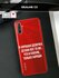 Чехол на Realme C3 / Реалми C3 с принтом "Хорошая девочка", прозрачный
