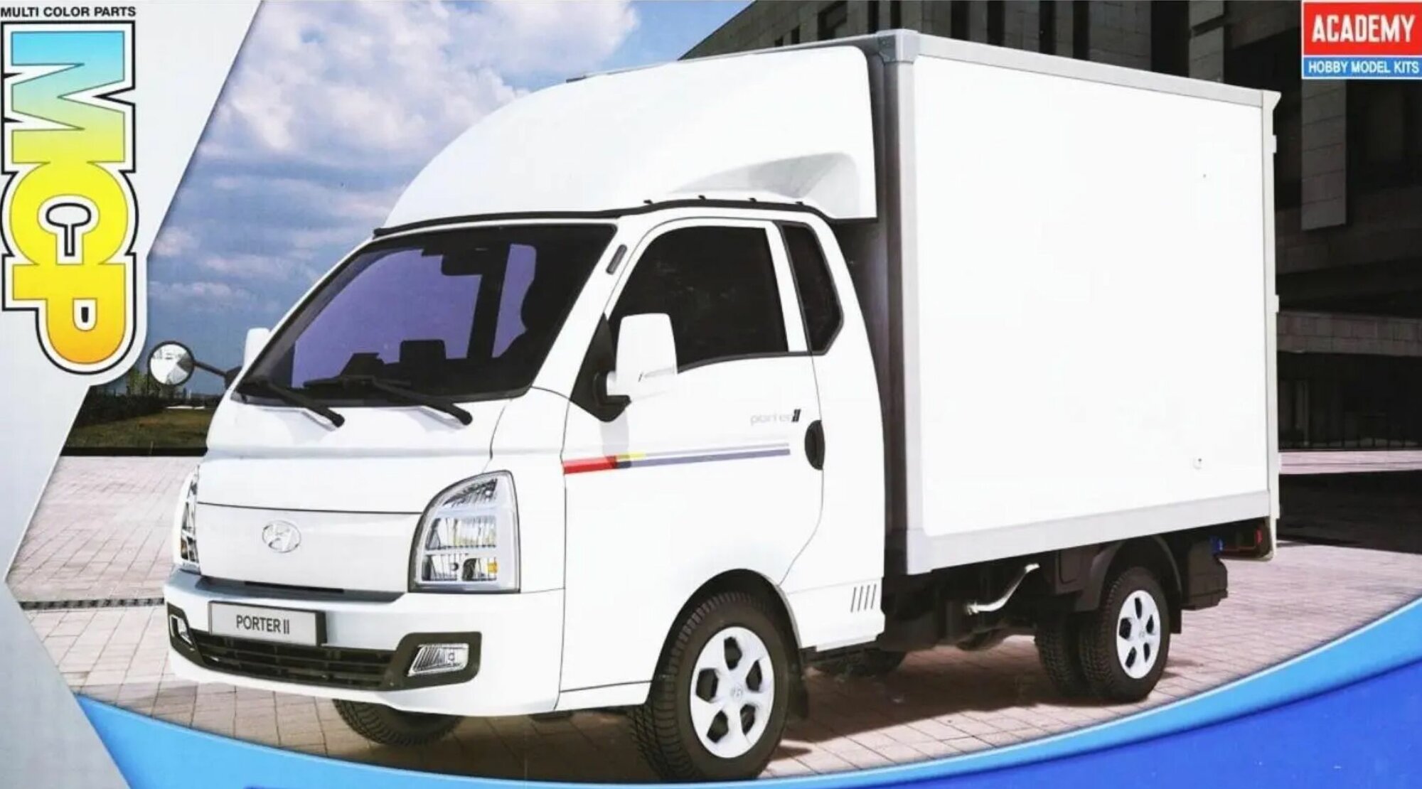 ACADEMY AC15145 1/24 Hyundai Porter, сборная масштабная модель грузовика для сборки и коллекции, хобби-модель для моделизма и выставочной витрины