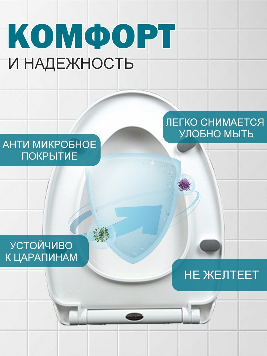 Сиденье для унитаза — фото 1