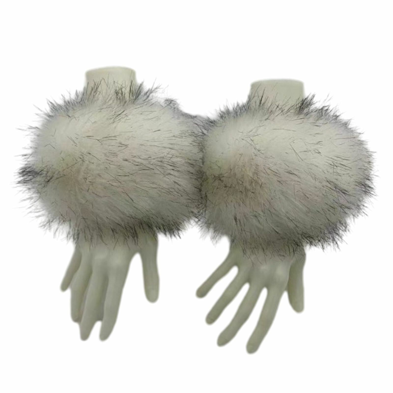 Плюшевые ветрозащитные манжеты на запястье зимние нарукавники для женщин