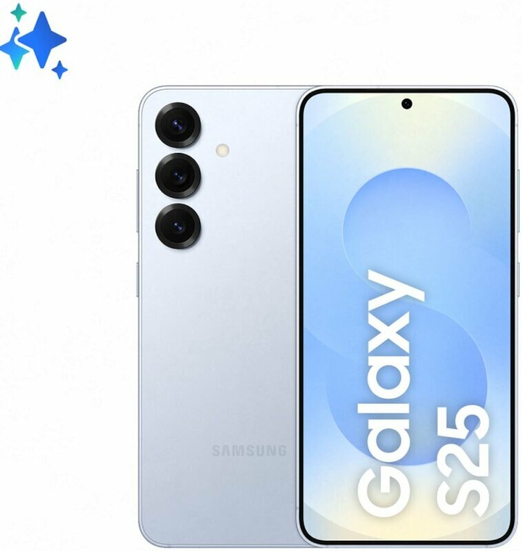 Смартфон Samsung Galaxy S25 5G 12+256GB Голубой