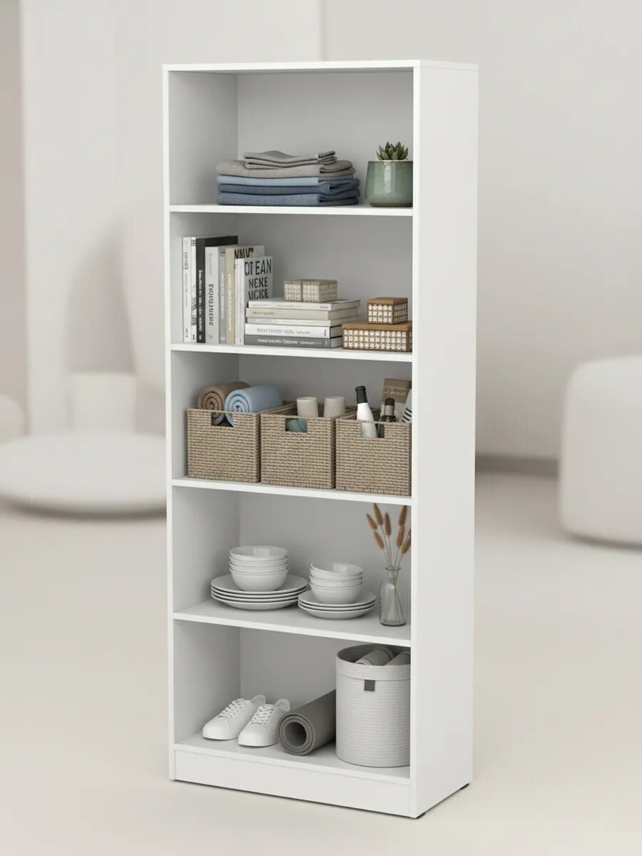 Распашной шкаф FRESTER в спальню деревянный с полками для одежды, от производителя