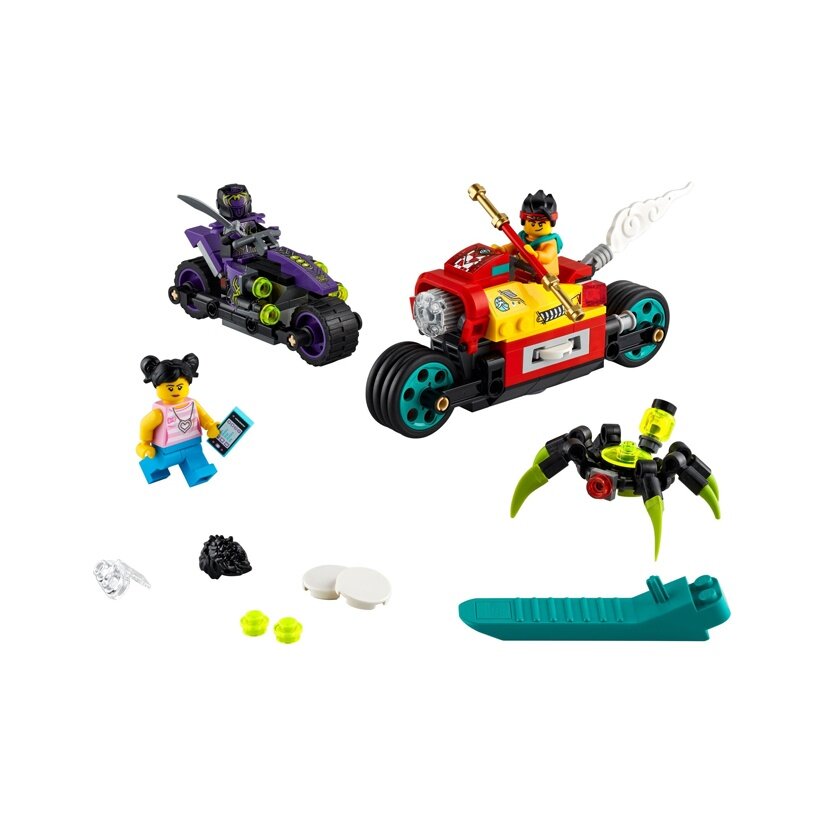 LEGO Little Monkey King Collection Летающий SPIN Мотоцикл Конструктор 203 шт. 80018